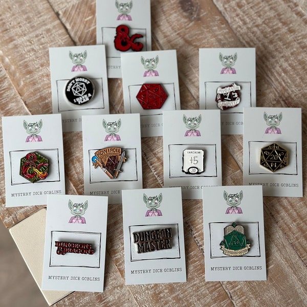 Dnd Pin - Etsy
