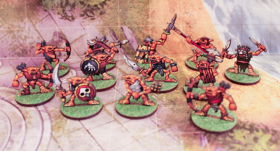 Goblin Miniatures Set | Miniatures for Dnd, Runequest, Ttrpg's ...