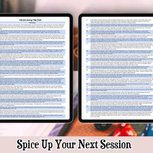 D100 Dnd Roll Chart | Dungeon Master Rollchart Tool | Dnd D100 PDF DM ...