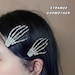 Halloween Skeleton Hand Claw New Hair Accessories Hair Clip - Etsy
