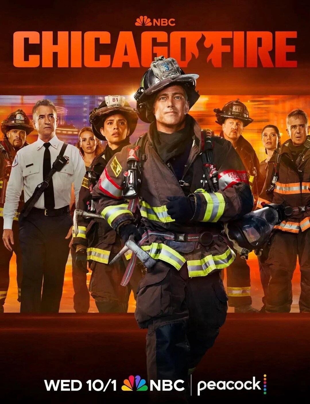 Firefighter Drama Inspired Poster, Season 14 Retro TV Series Wall Art ...