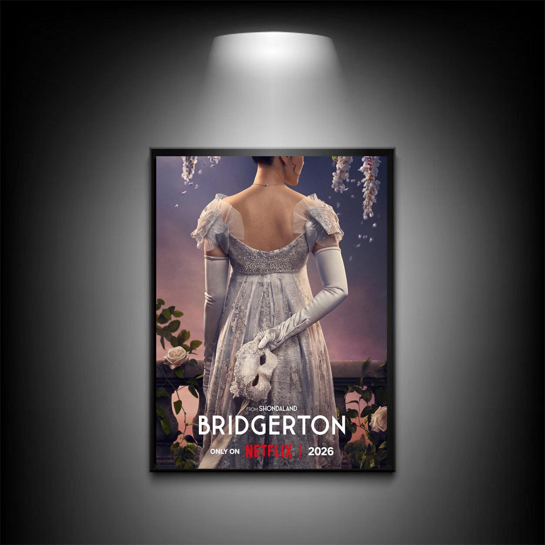 Bridgerton Official Poster – New Romantic Drama Series Art Print ...
