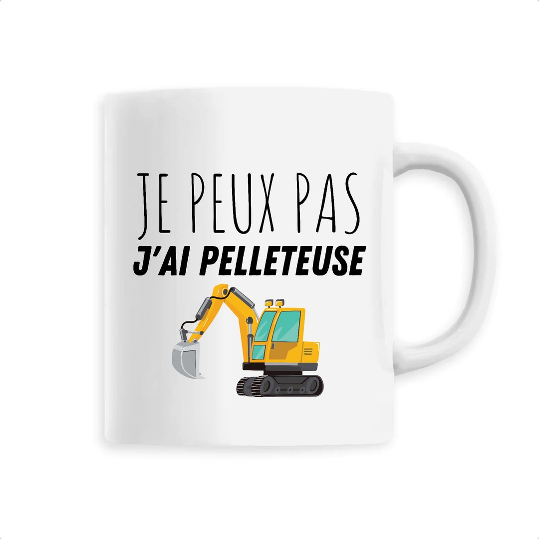 Work Humor Mug - I Can't I Have an Excavator - Excavator Gift - Coffee ...