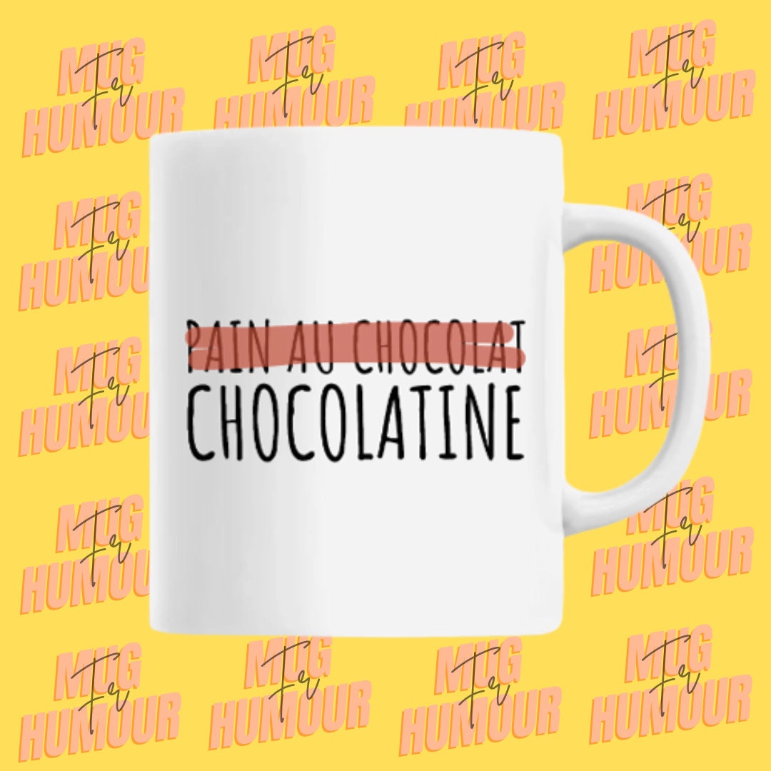 Chocolatine or Pain Au Chocolat Humor Mug Humor Coffee Cup Gift Idea - Etsy
