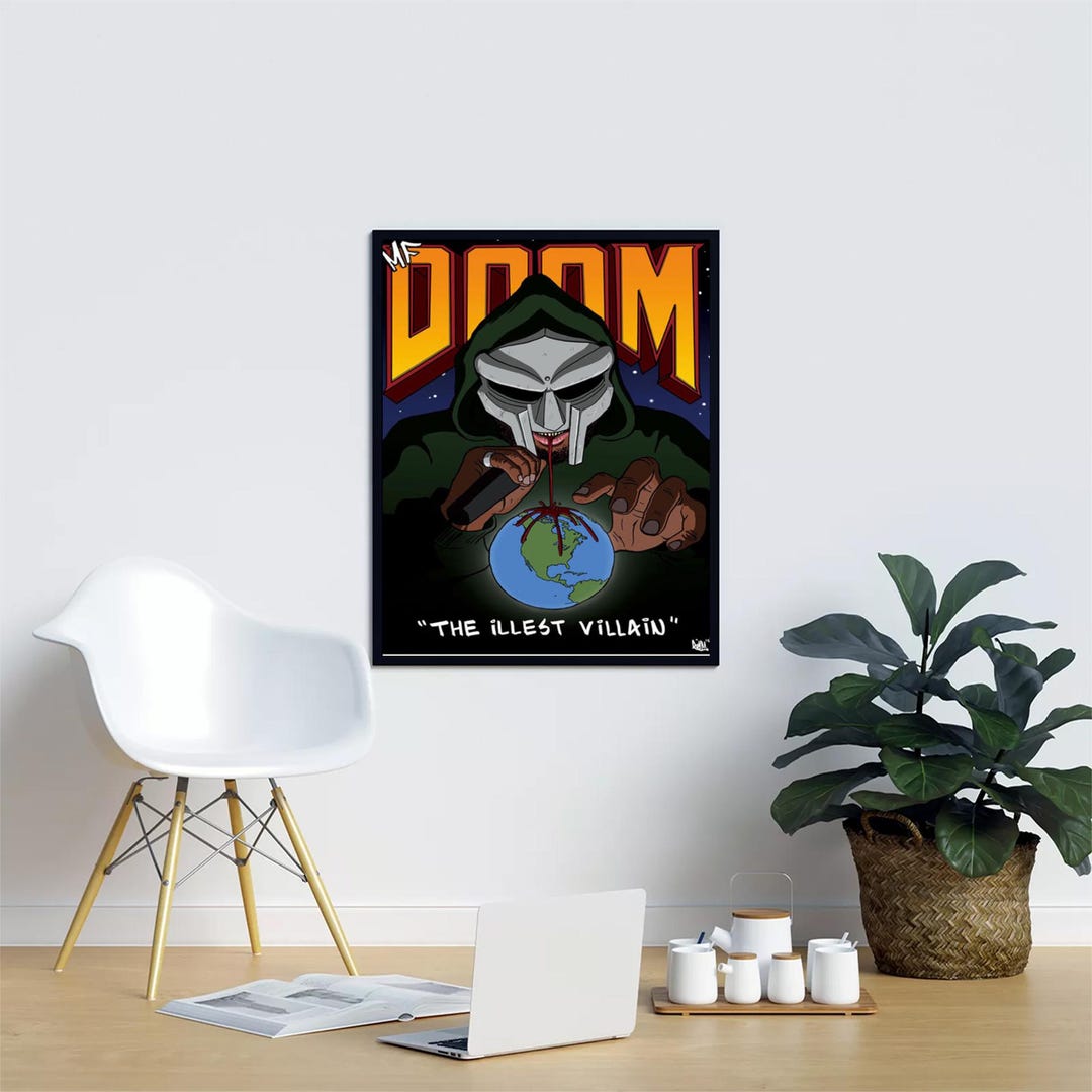Madvillain Mf Doom Madlib Hip Hop Art Poster for Decor Poster - Etsy