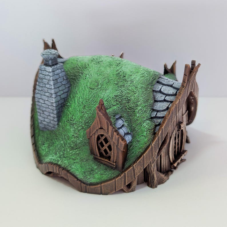 Mossend Glenn: Tabletop Fantasy House for Supportless 3D Printing - Etsy