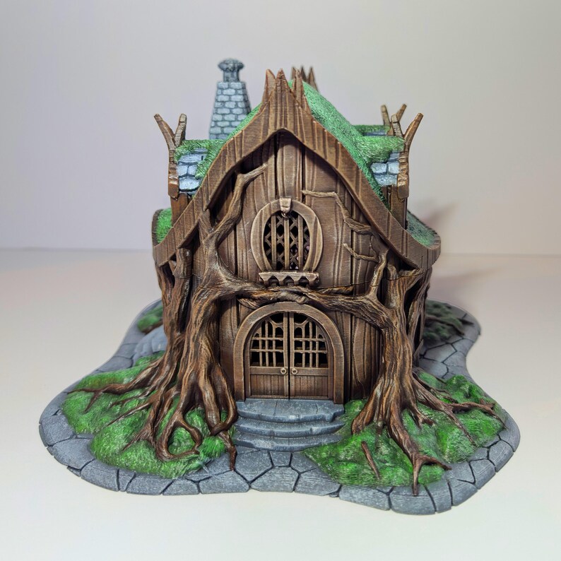 Mossend Glenn: Tabletop Fantasy House for Supportless 3D Printing - Etsy