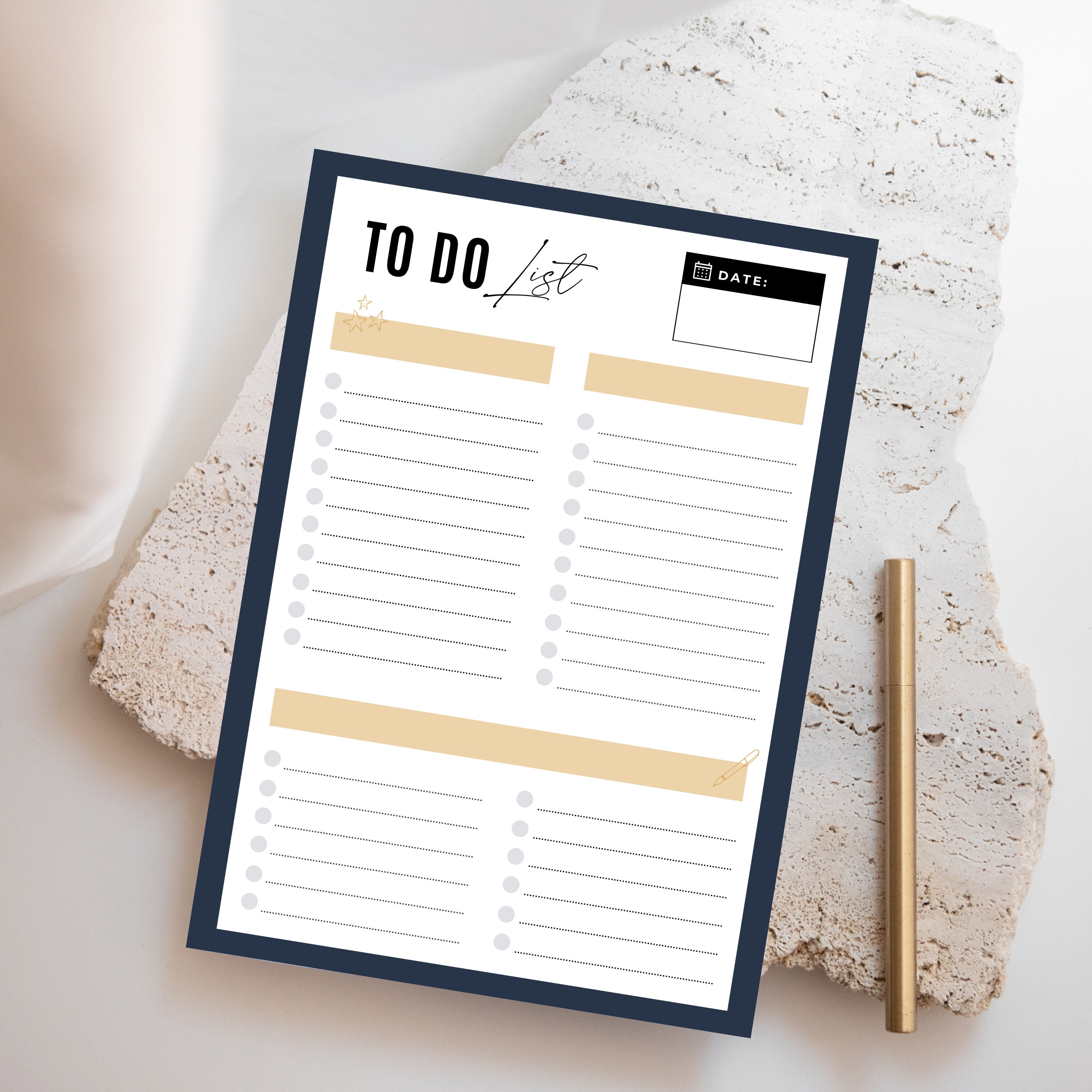 To Do Checklist, INSTANT DOWNLOAD, Printable to Do List, Task Tracker ...