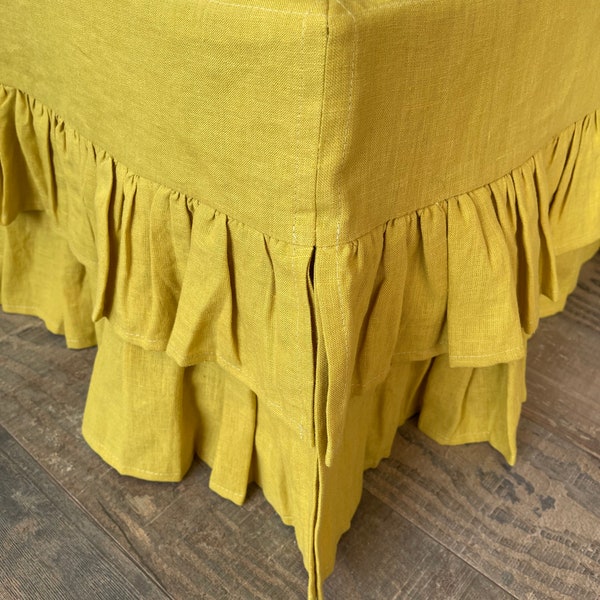 Ruffled Bed Skirt - Etsy