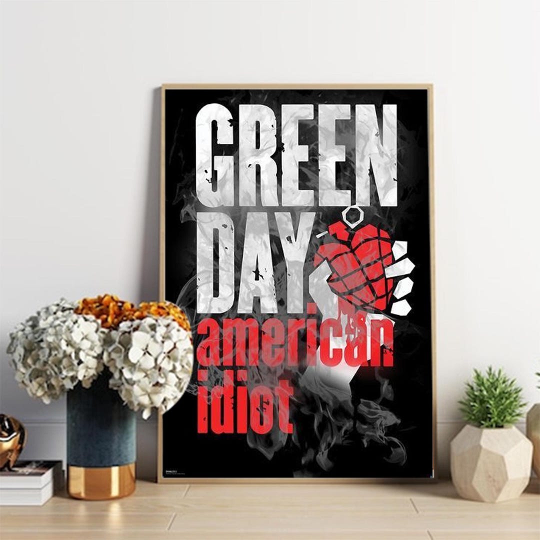 GRN- American Idiot Poster - Etsy