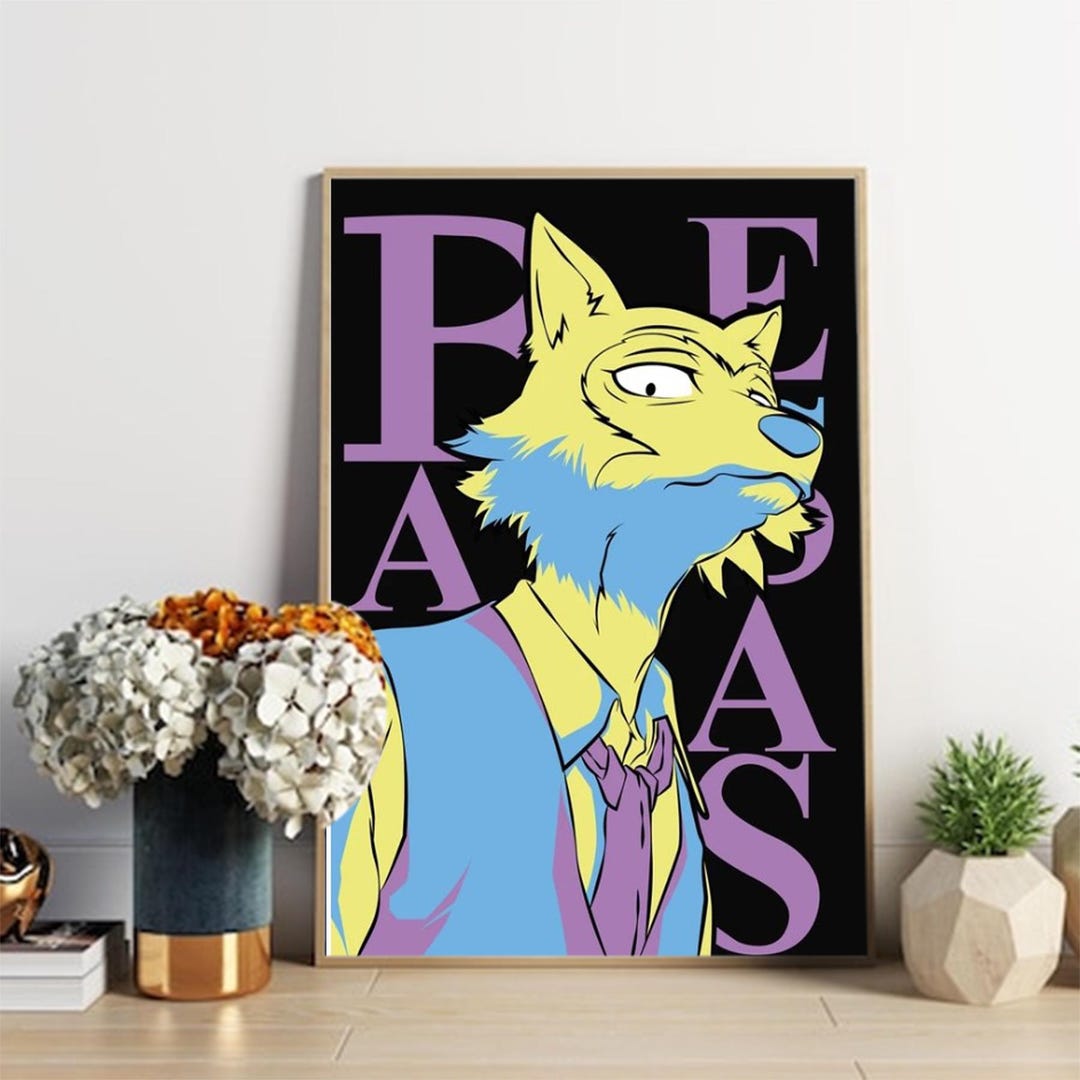 Beastars Demi-corps Legoshi (rad Colors) Poster - Etsy