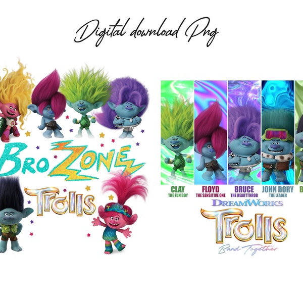 Trolls Band Together - Etsy