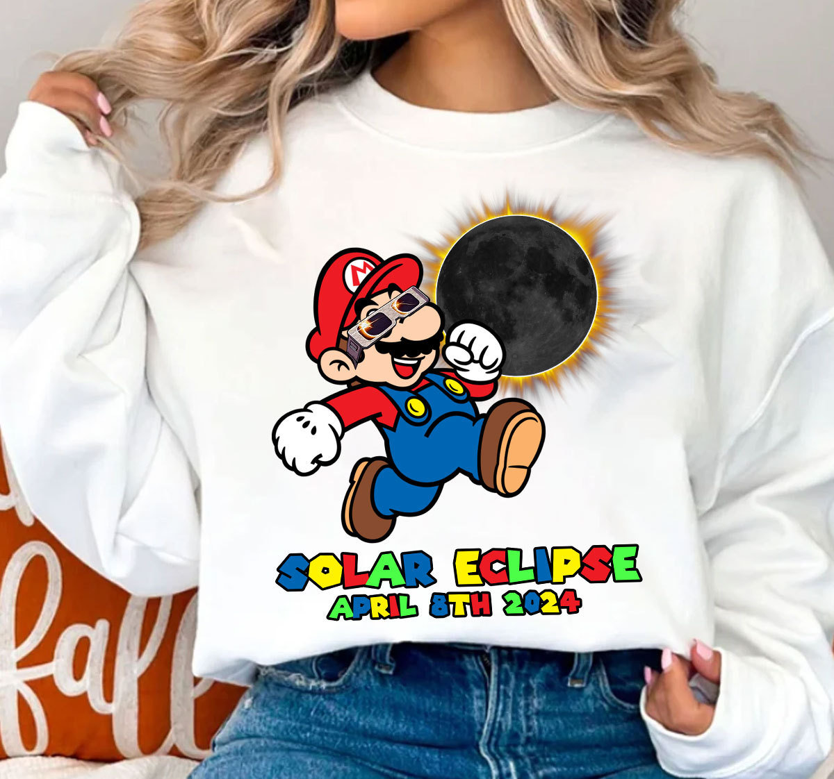 Mario Solar Eclipse Png, Super Mario Totality Solar Eclipse Png, Solar ...