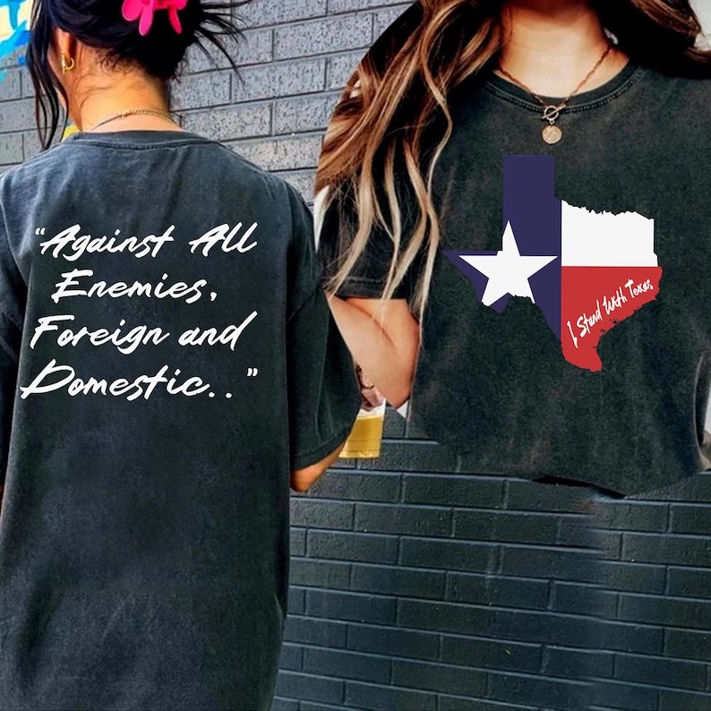 I Stand With Texas Png, Defend the Border, Come and Cut It PNG, Men ...