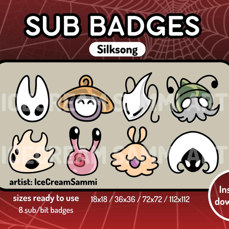 Badges Silksong - Etsy