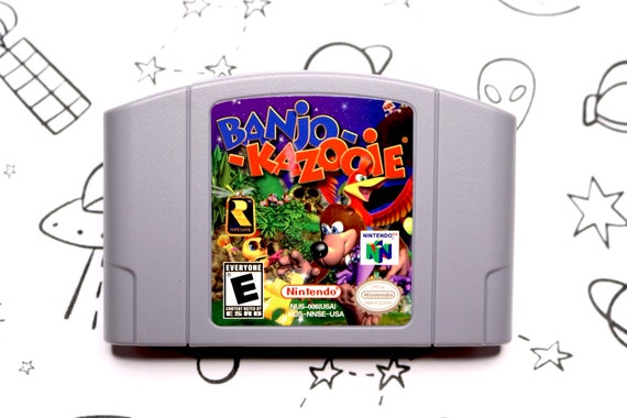 Nintendo 64 Banjo-kazooie - Etsy