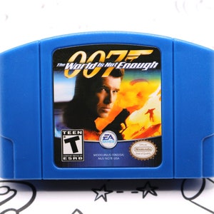 Nintendo 64 007 the World is Not Enough - Etsy