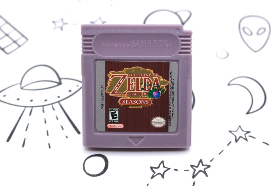 Nintendo Gameboy the Legend of Zelda Oracle of Seasons - Etsy