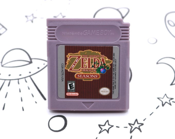 Nintendo Gameboy the Legend of Zelda Oracle of Seasons - Etsy