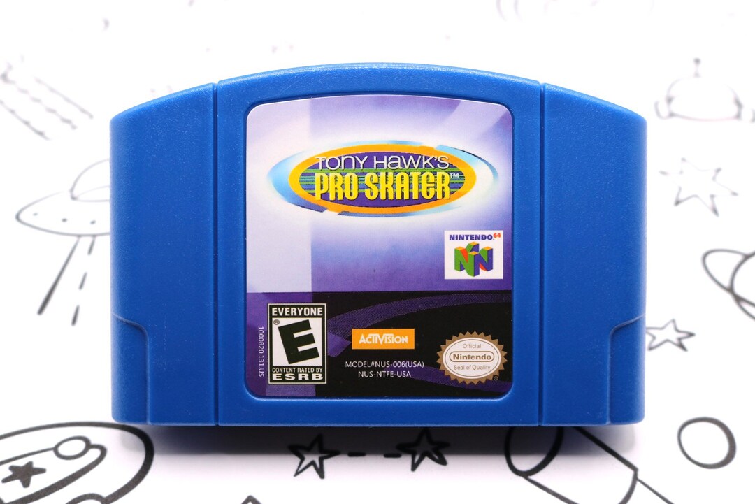 Nintendo 64 Tony Hawks Pro Skater - Etsy