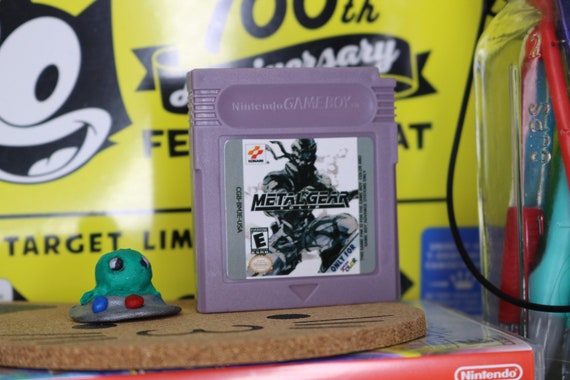 Nintendo Gameboy Color Metal Gear Solid - Etsy