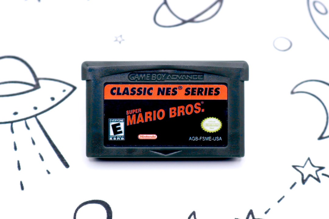 Nintendo Gameboy Advance Classic NES Series: Super Mario Bros. - Etsy