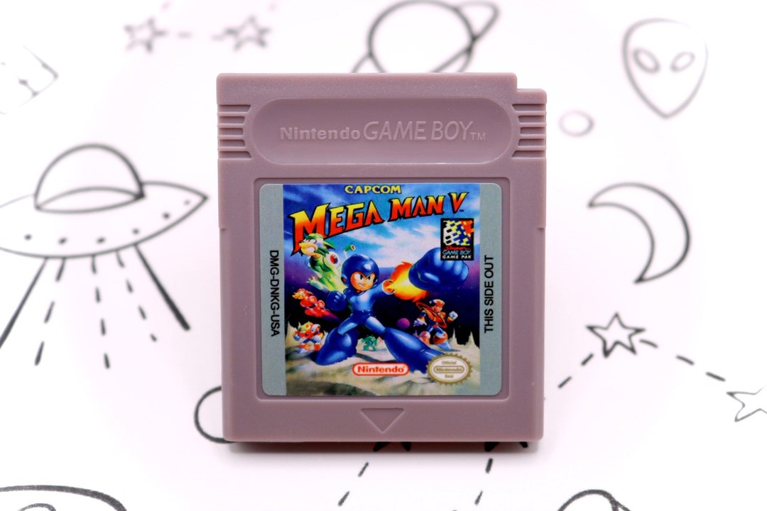 Nintendo Gameboy Mega Man V - Etsy