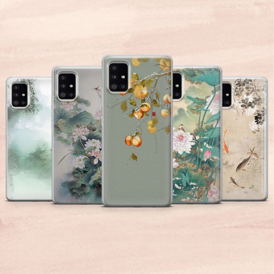 Japanese Asian Style Aesthetics Phone Case for Samsung A12, S22, S21 ...