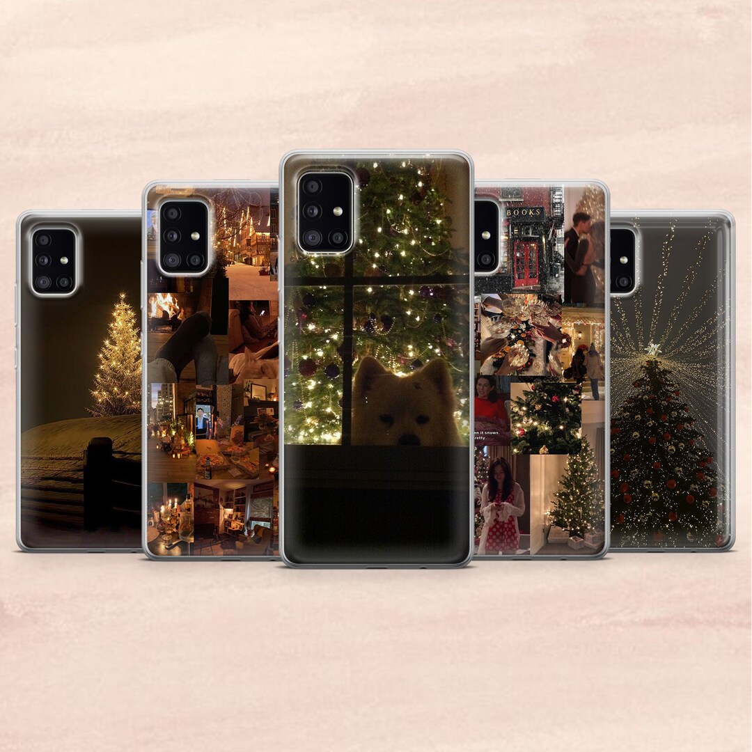Merry Christmas Winter Phone Case for Samsung A12, S22, S21, A40, A71 ...
