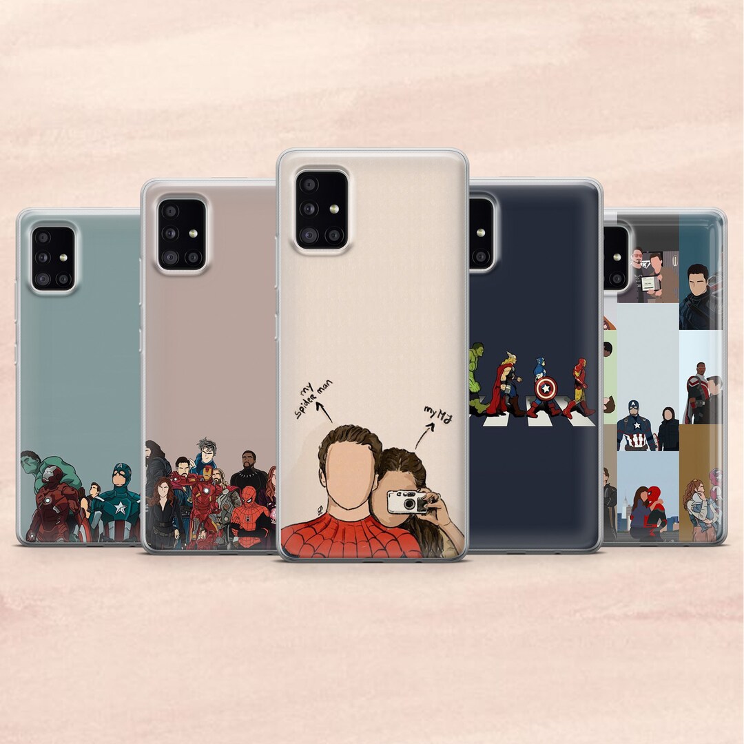 Marvel Avengers Comic Book Aesthetics Phone Case for Samsung A12, S22 ...