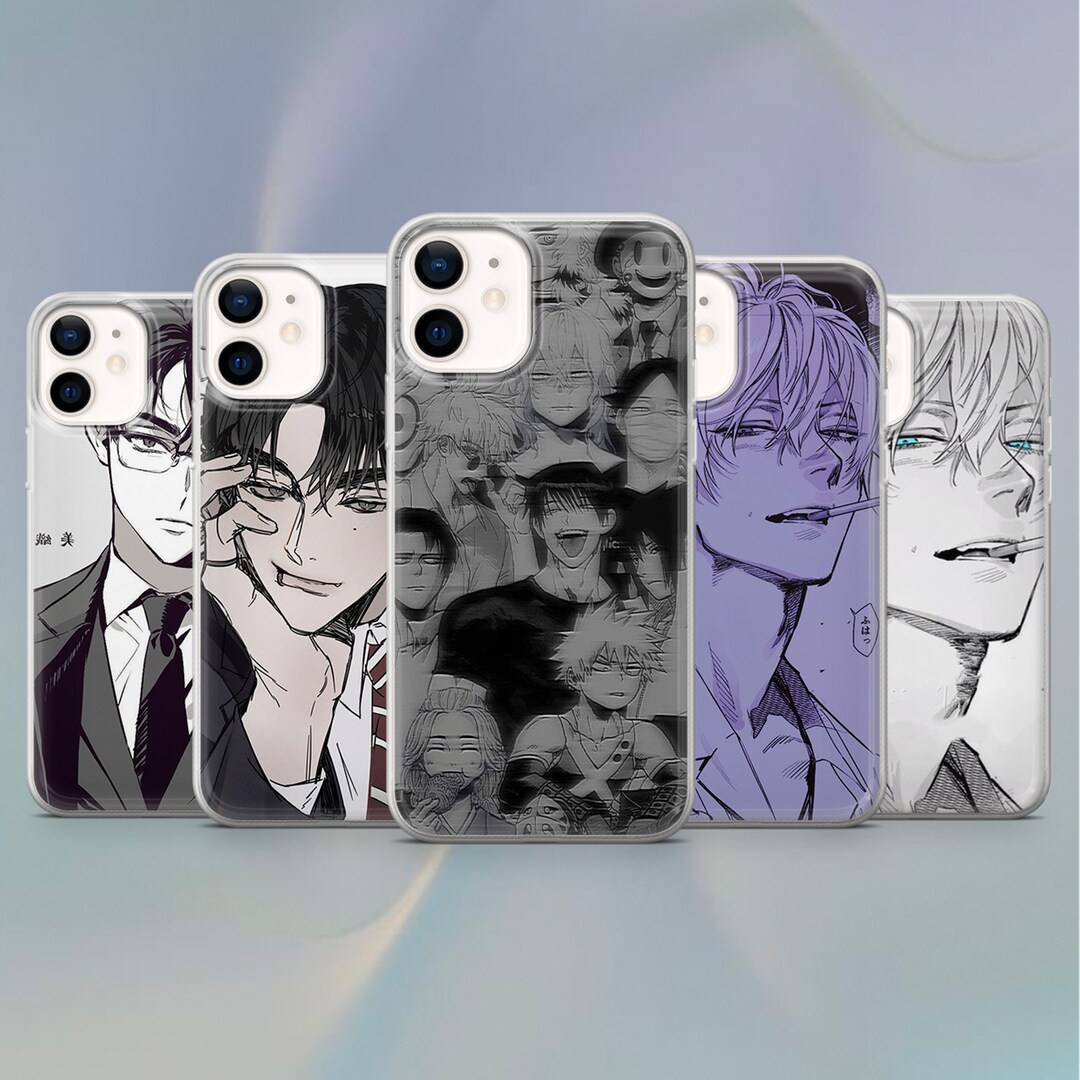 Anime Boys Phone Case for iPhone 14, 13, 12 Pro, XR, Samsung A12, S22 ...