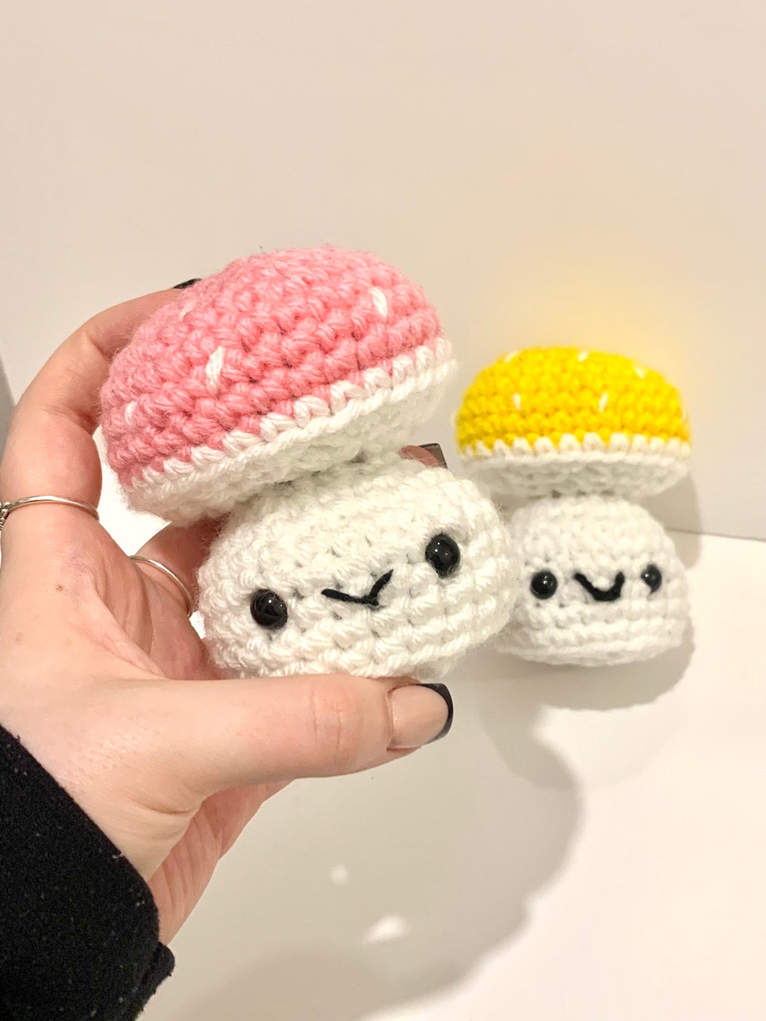 Toadstool Crochet Plush - Etsy