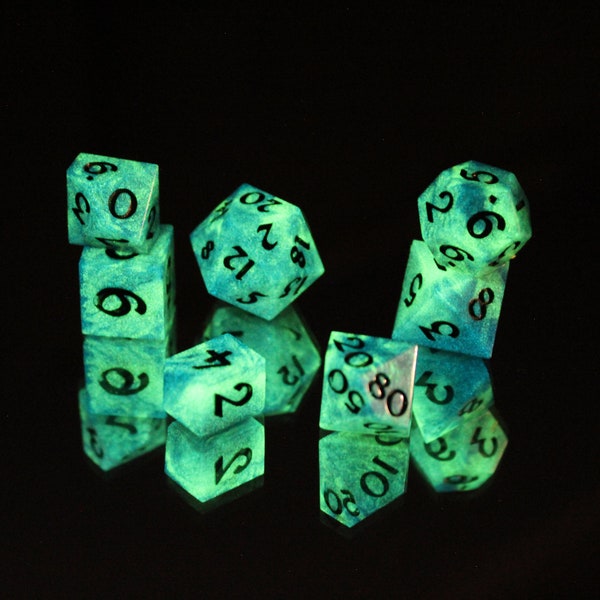 Glowing Dice - Etsy