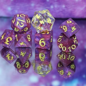 Jax the Amazing Digital Circus 7 Piece Dice Set - Etsy