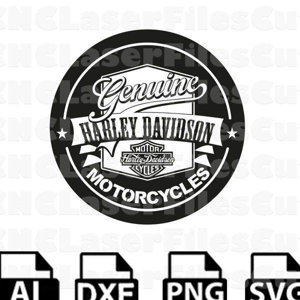Harley Davidson Svg - Etsy