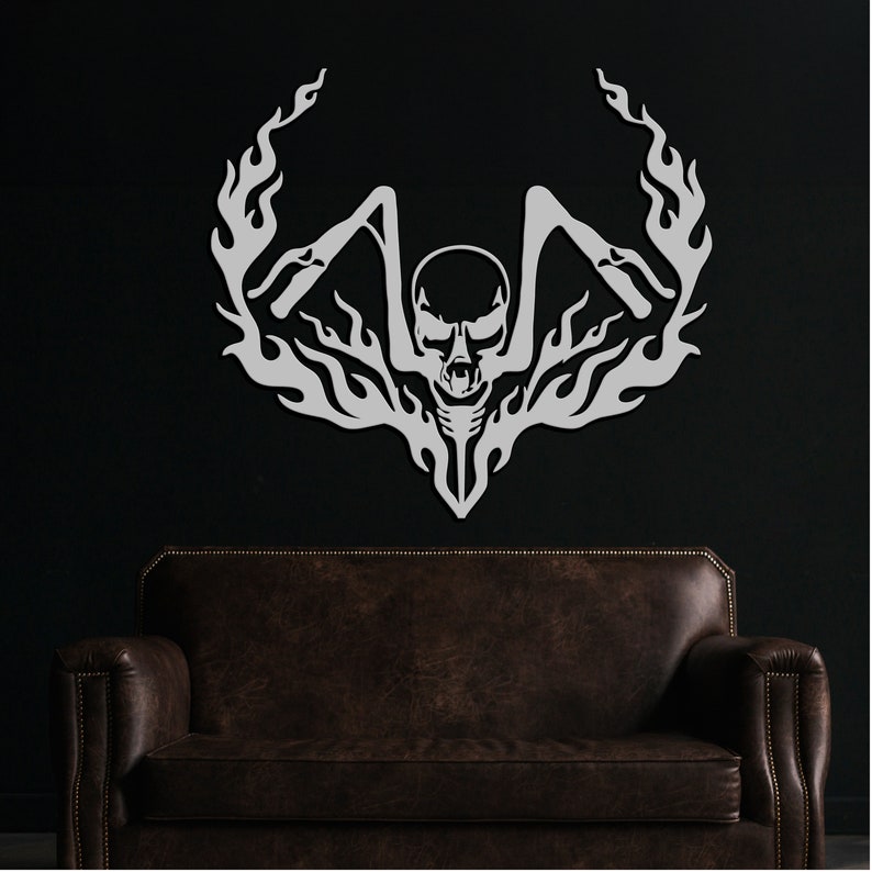 Motorcycle Skull Rider Metal Wall Art,harley Davidson Motorcycle Wall ...