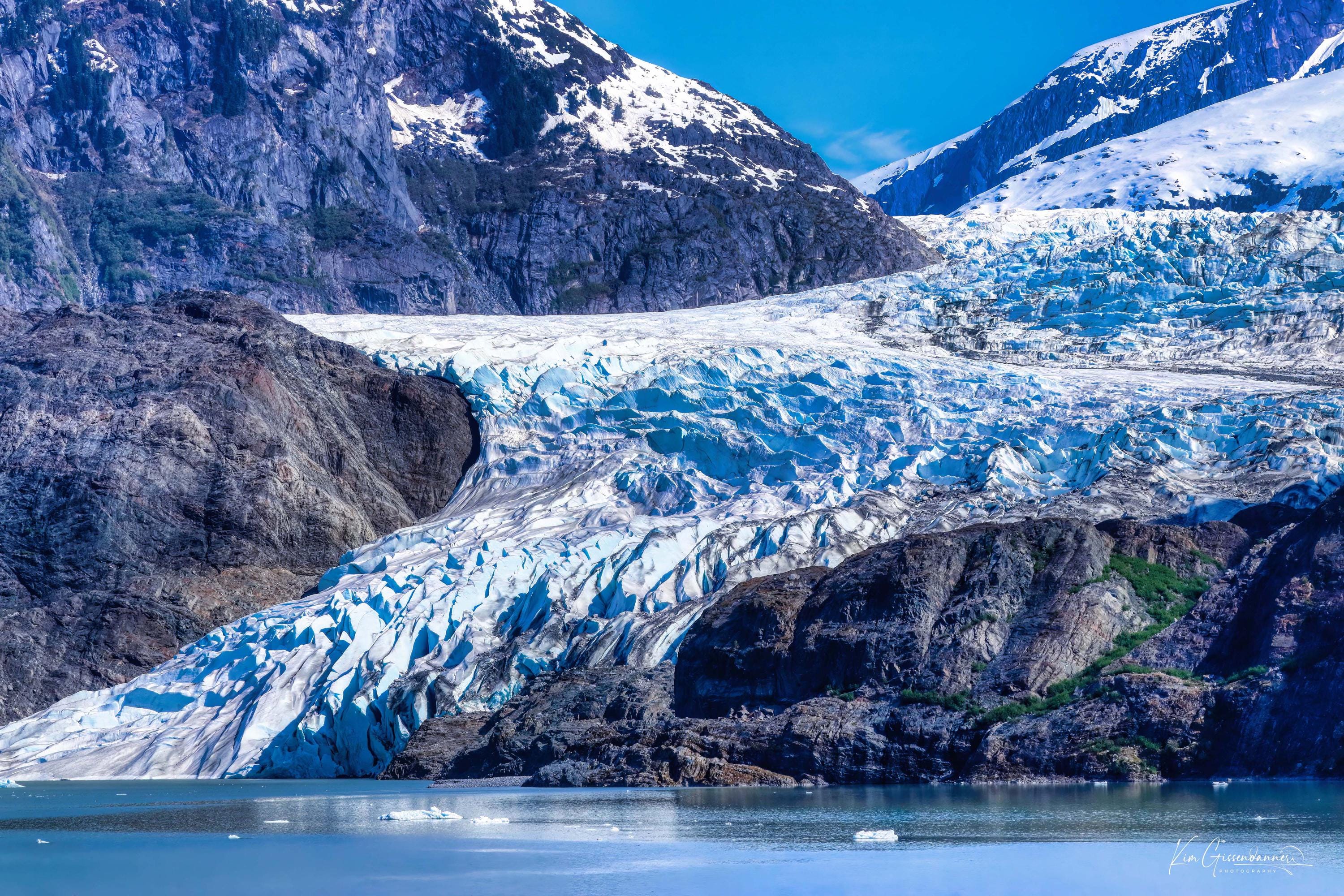 Mendenhall Glacier Color Photo Art Decor Alaska Landscape
