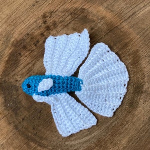 Halfmoon Betta Crochet Pattern (PDF) - Etsy