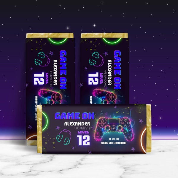 Gaming Birthday Party Candy - Etsy