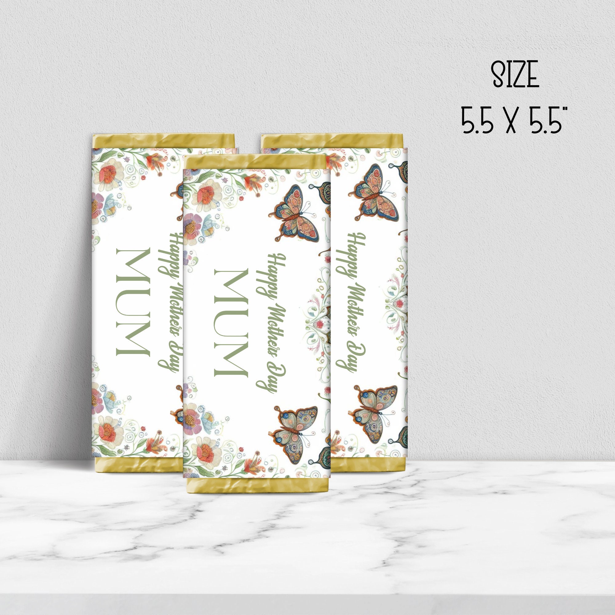 Mother's Day Chocolate Bar Wrapper Printable Candy Label, DIY Party ...