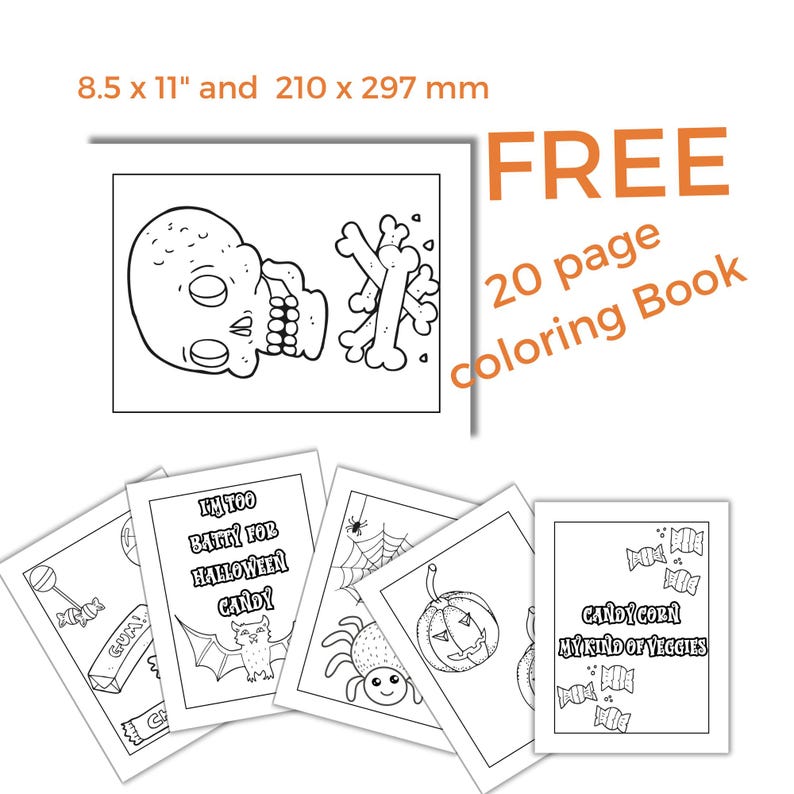 Halloween Spooky Party Games Bundle: Printable Activities for Kids ...