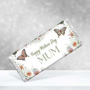 Mother's Day Chocolate Bar Wrapper Printable Candy Label, DIY Party ...