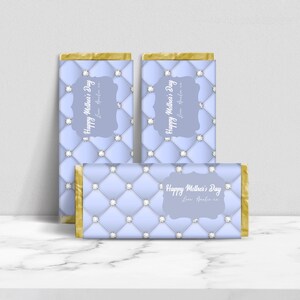 Mother's Day Chocolate Bar Wrapper Printable Candy Label, DIY Mom ...