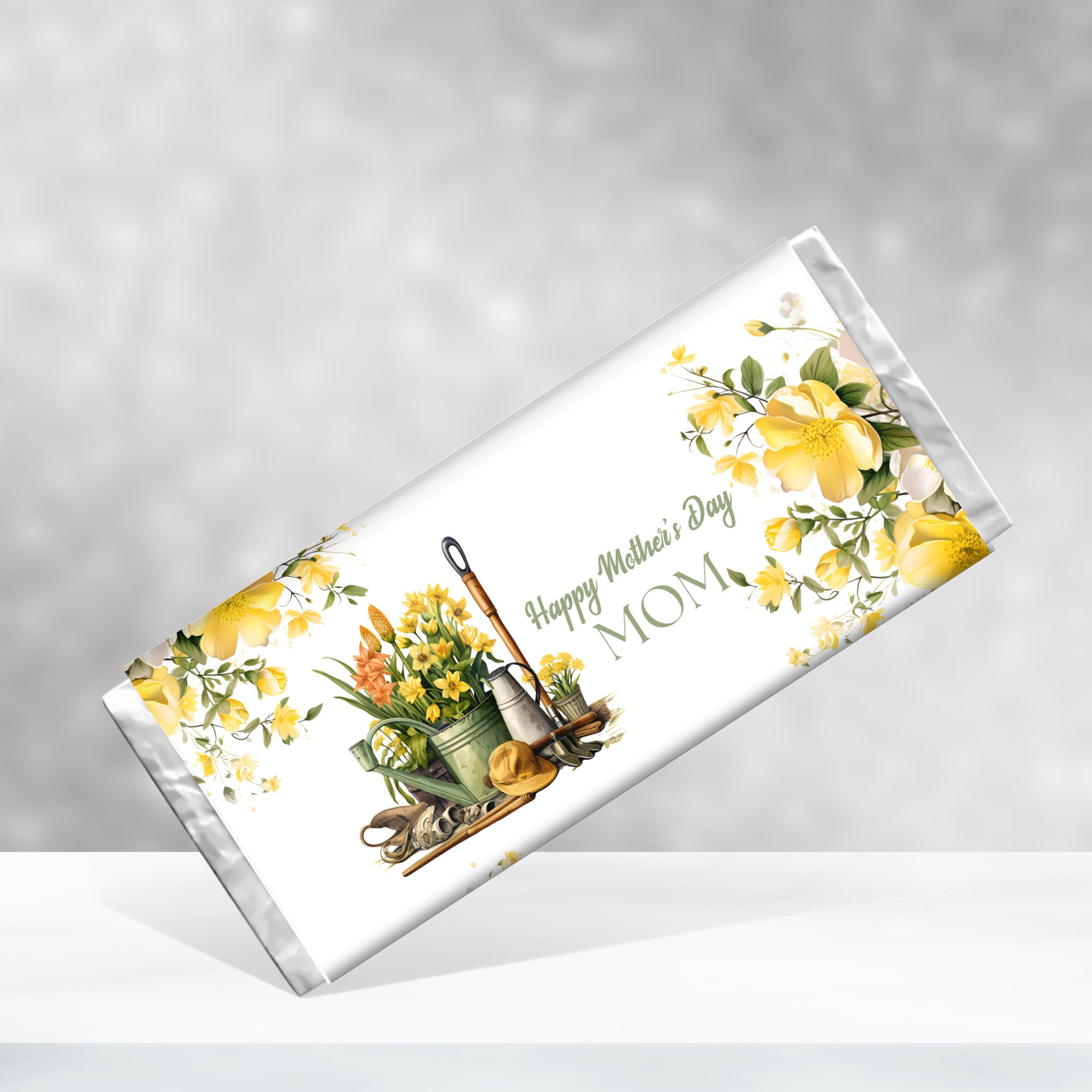 Mother's Day Chocolate Bar Wrapper Printable Candy Label, DIY Party ...