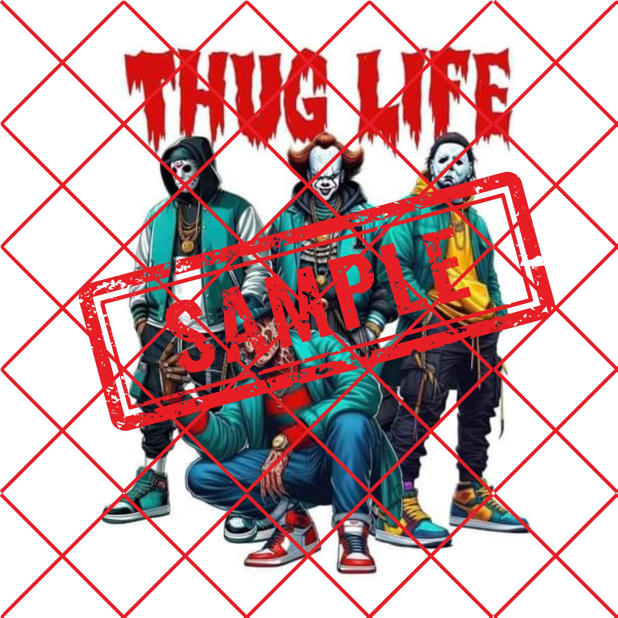 Thug Life Halloween Png - Etsy