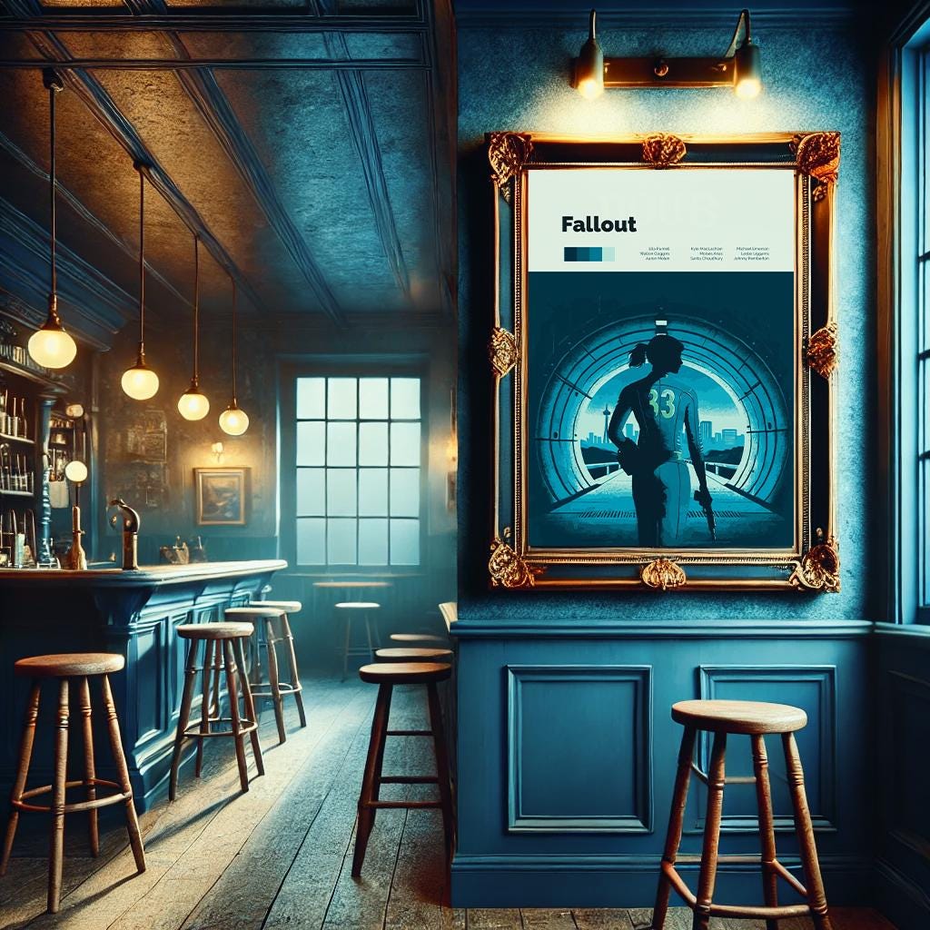 Fallout TV Series Minimalist Art Poster Digital Download for Home Decor ...