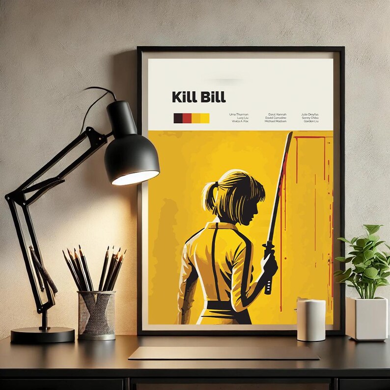 Quentin Tarantino Movie Poster Bundle - Kill Bill, Django Unchained ...