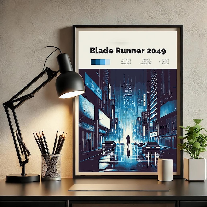 Ridley Scott Movie Poster Bundle Alien, Blade Runner 2049 & Gladiator ...