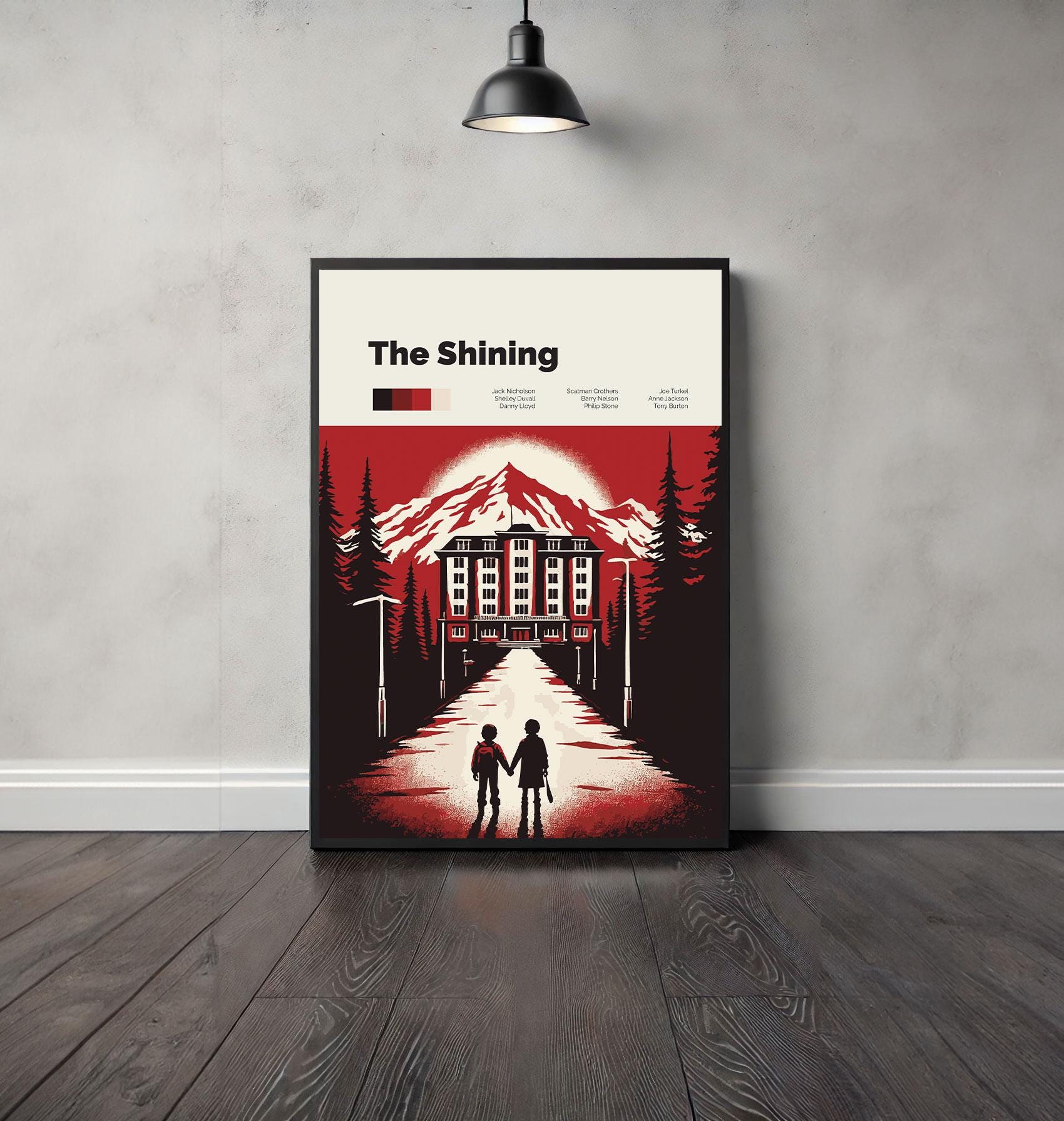 The Shining Minimalist Art Poster - Digital Download for Home Decor - Etsy