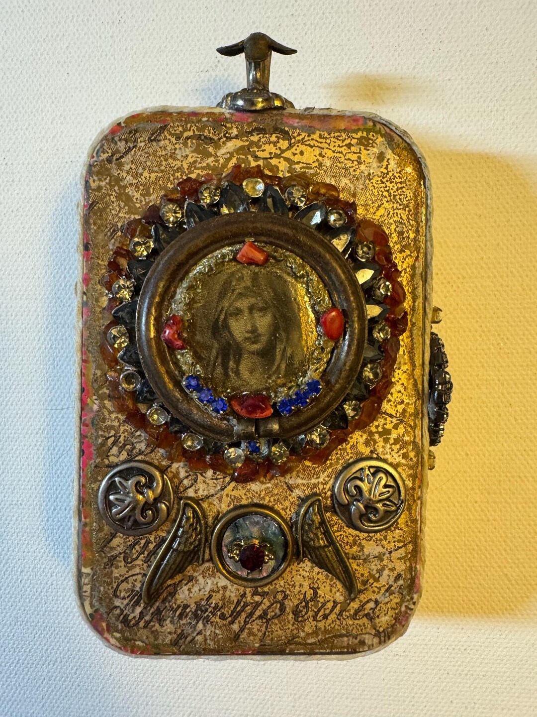 Medieval Reliquary Altered Tin Shrine – Miniature Sculpture ...